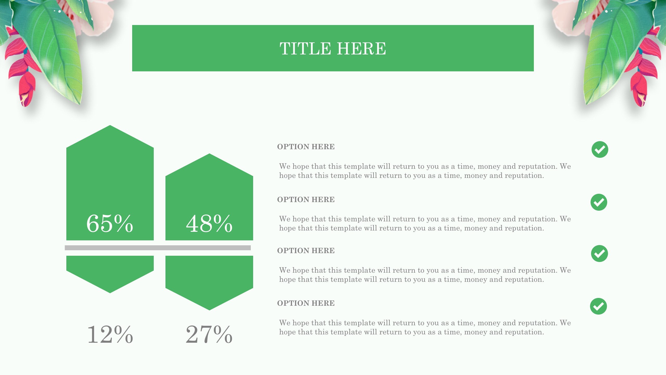 Green Leaves School Border Presentation Template, Google Slides ...