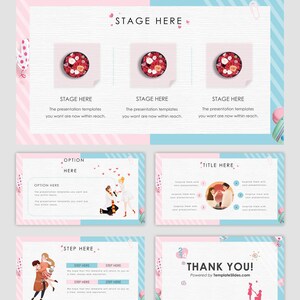 Love Story for Valentine PPT Template - Etsy