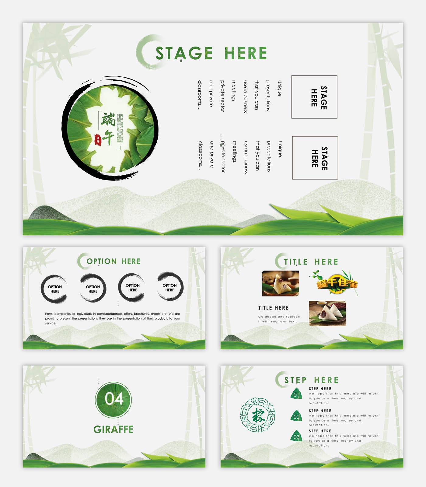 Dragon Festival Presentation Template, Google Slides & Keynote ...