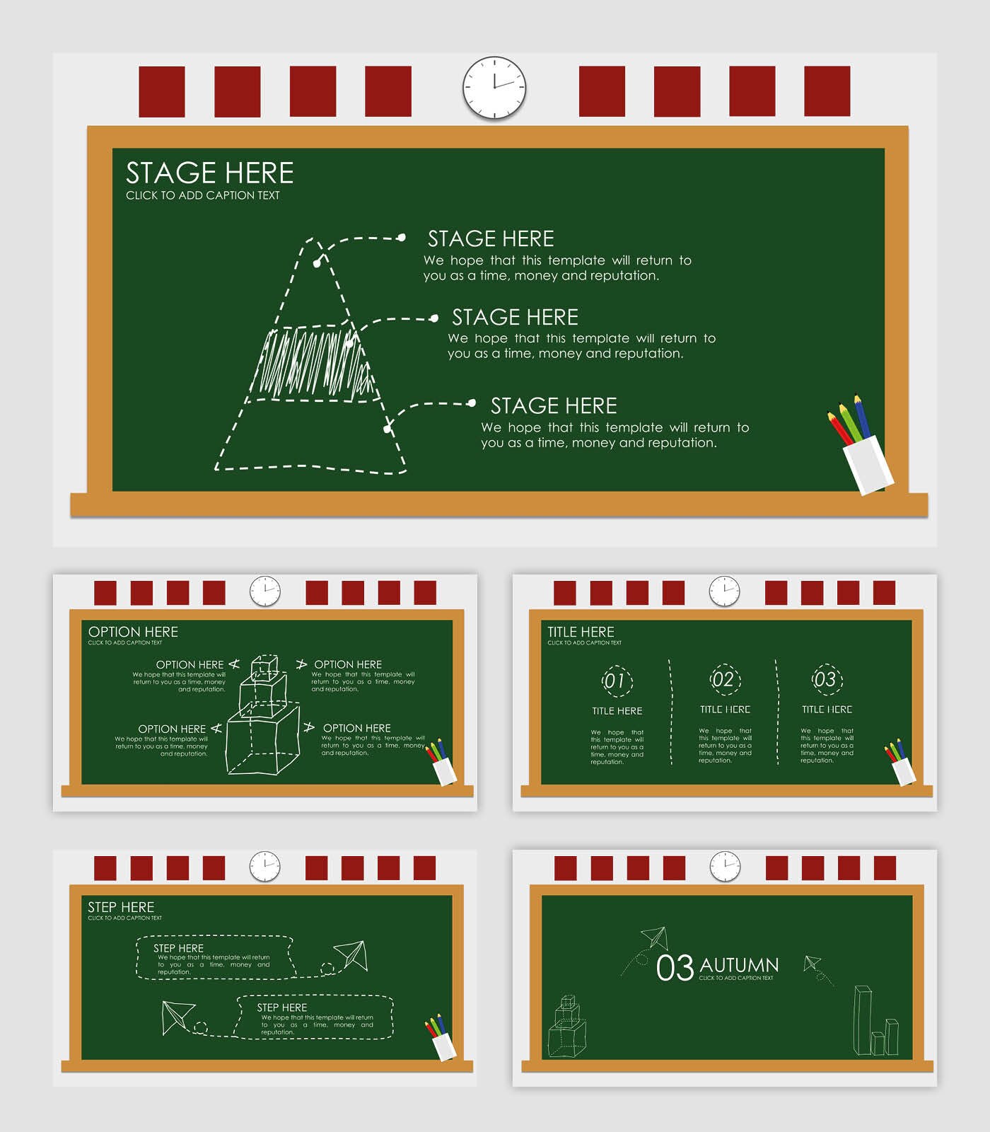 Minimal School Program Powerpoint Template - Etsy
