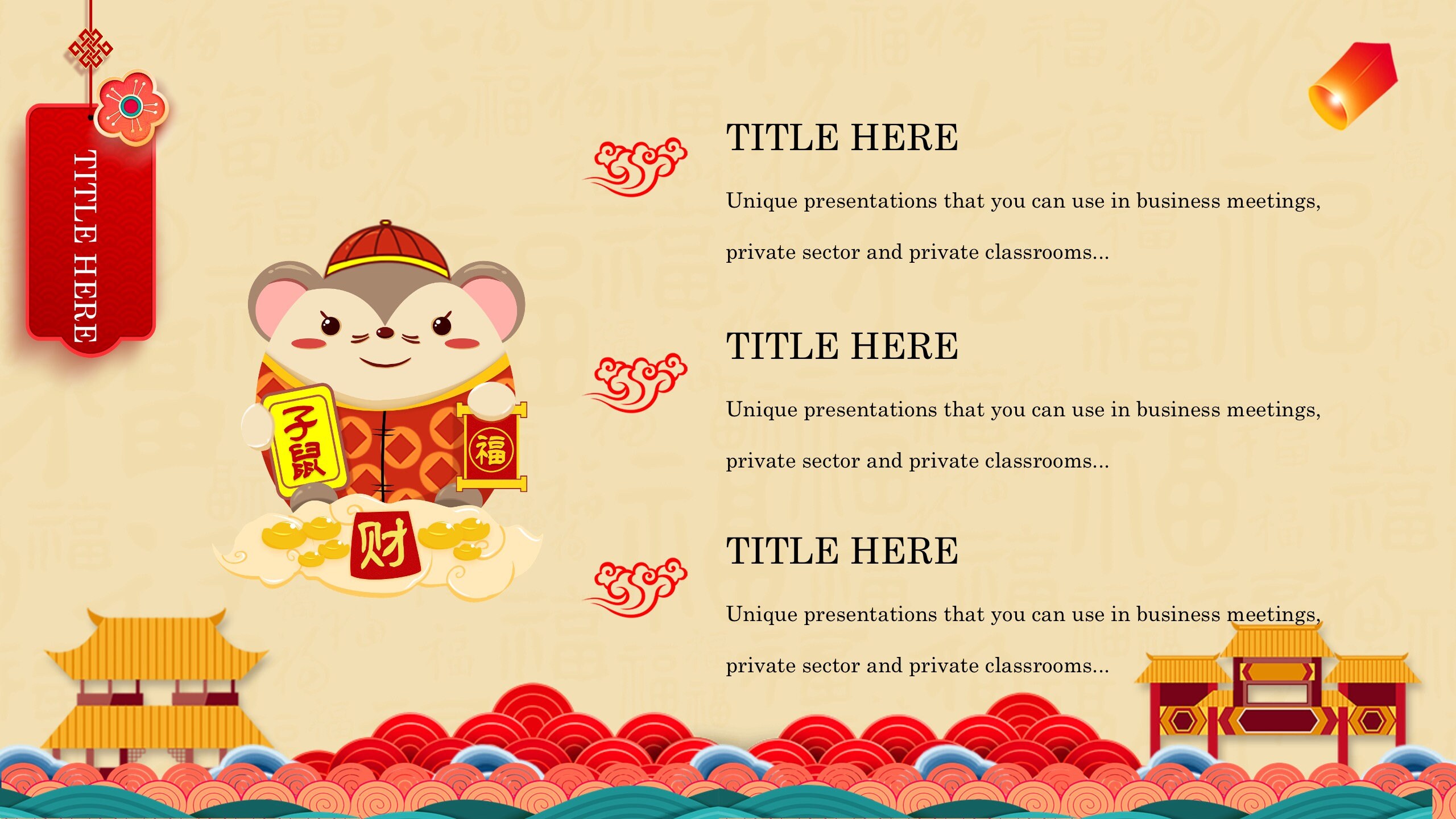 Funny Teddy Bear PPT Template - Etsy