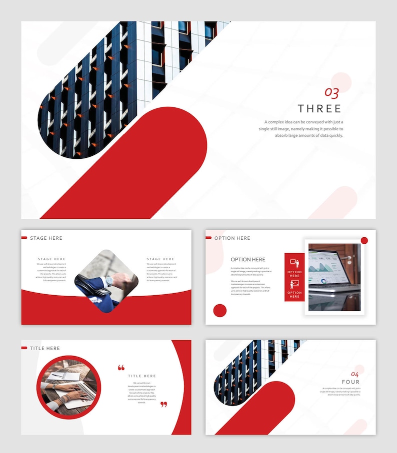 Minimal Digital Business PPT Template for Presentation Slides | Etsy