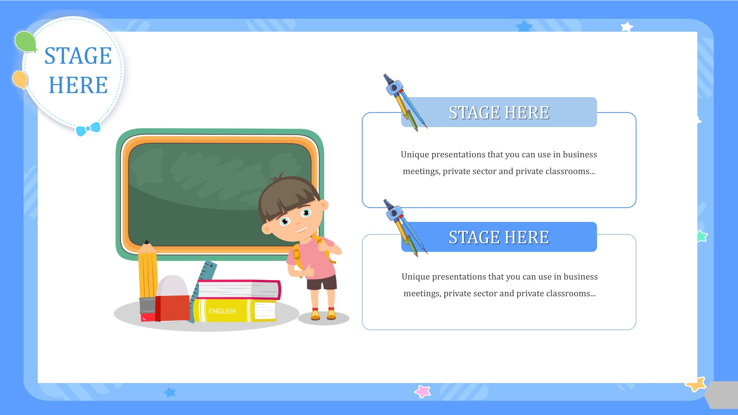 School Play Ground Center PPT Template - Etsy Denmark