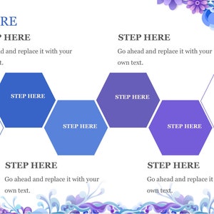 Minimal Clean Style Flower Powerpoint Template - Etsy