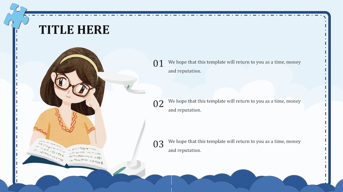 Teacher Open Class Powerpoint Template - Etsy