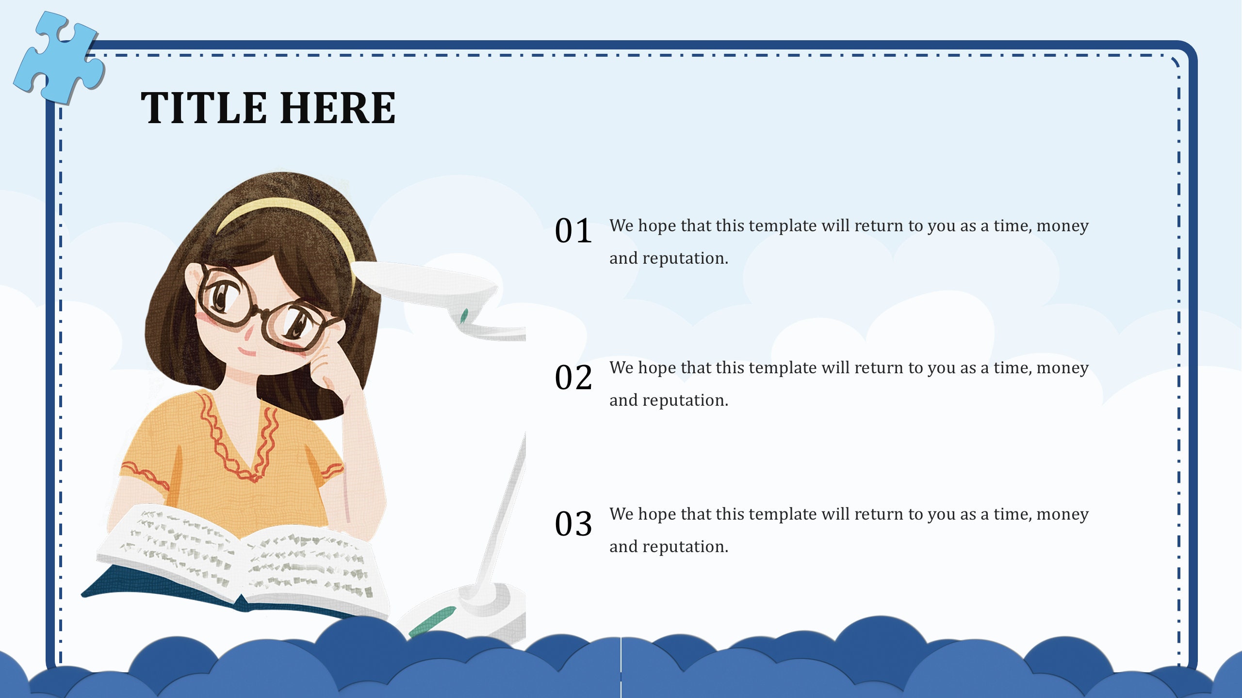 Teacher Open Class Powerpoint Template - Etsy