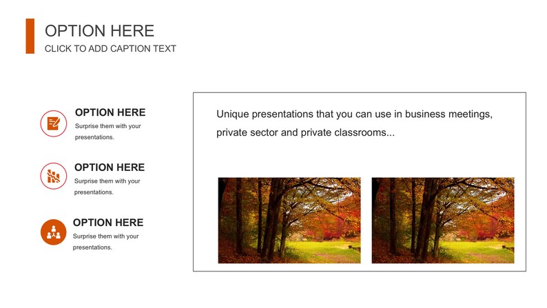 Hello November Autumn PPT Template - Etsy