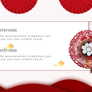Lantern Event Festival Powerpoint Template - Etsy