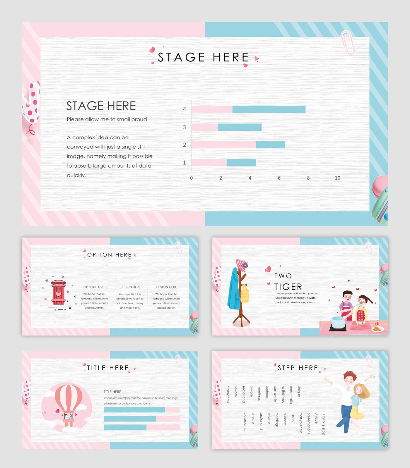 Love Story for Valentine PPT Template - Etsy