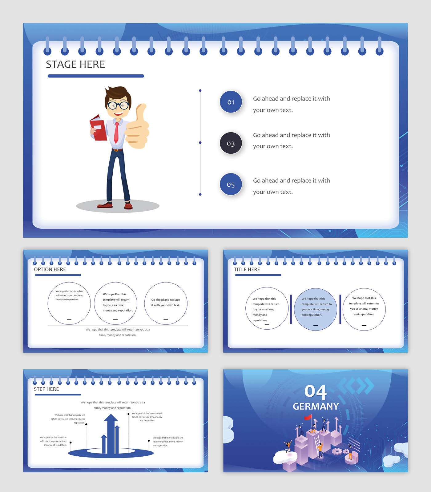 3D Work Group Plan for Business Powerpoint Template - Etsy