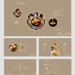 Decorative Muffin Minimal Restaurant Powerpoint Template - Etsy