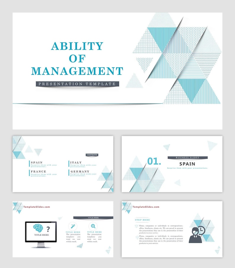 Ability Management PPT Template for Business - Etsy