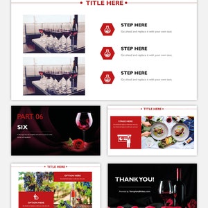 Wine Culture Drinks Powerpoint Template - Etsy