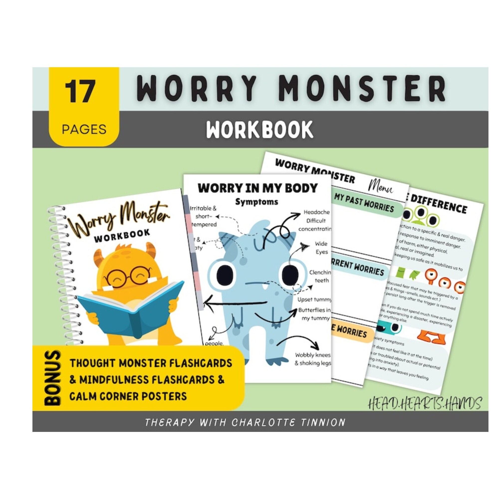 Worry Monster for Kids, Therapy for Kids, Anxiety Relief for Kids ...