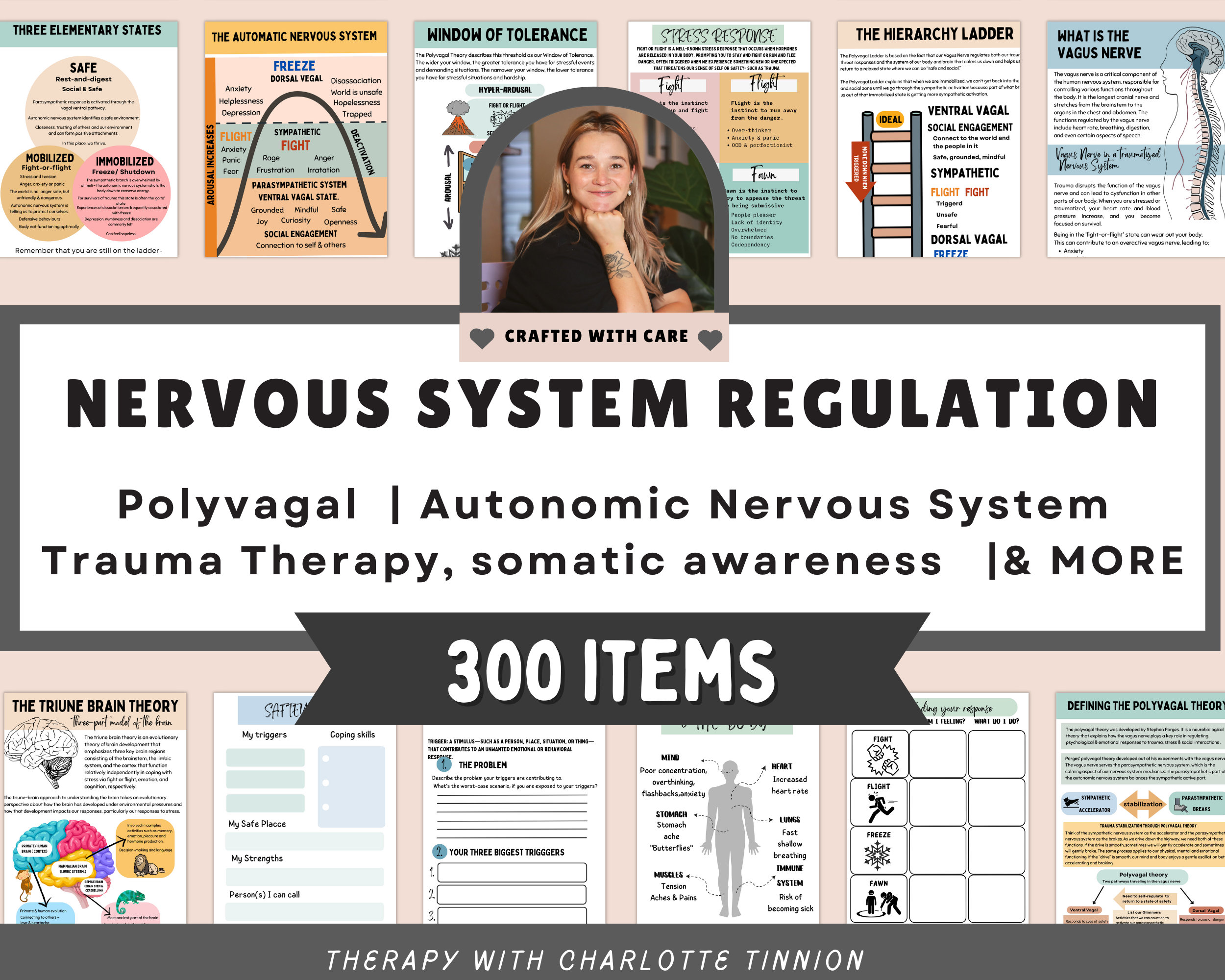 Therapy Bundle, Psychology Worksheets, Internal Family Systems, DBT ...
