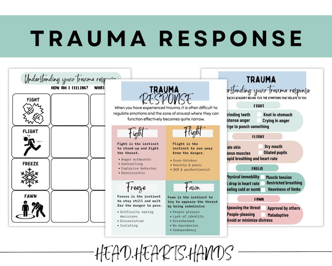 Trauma Worksheets, Trauma Response, PTSD Workbook, Narrative Therapy ...