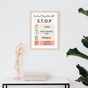 DBT Posters Bundle DBT Skills, Therapy Office Decor, Wise Mind ...