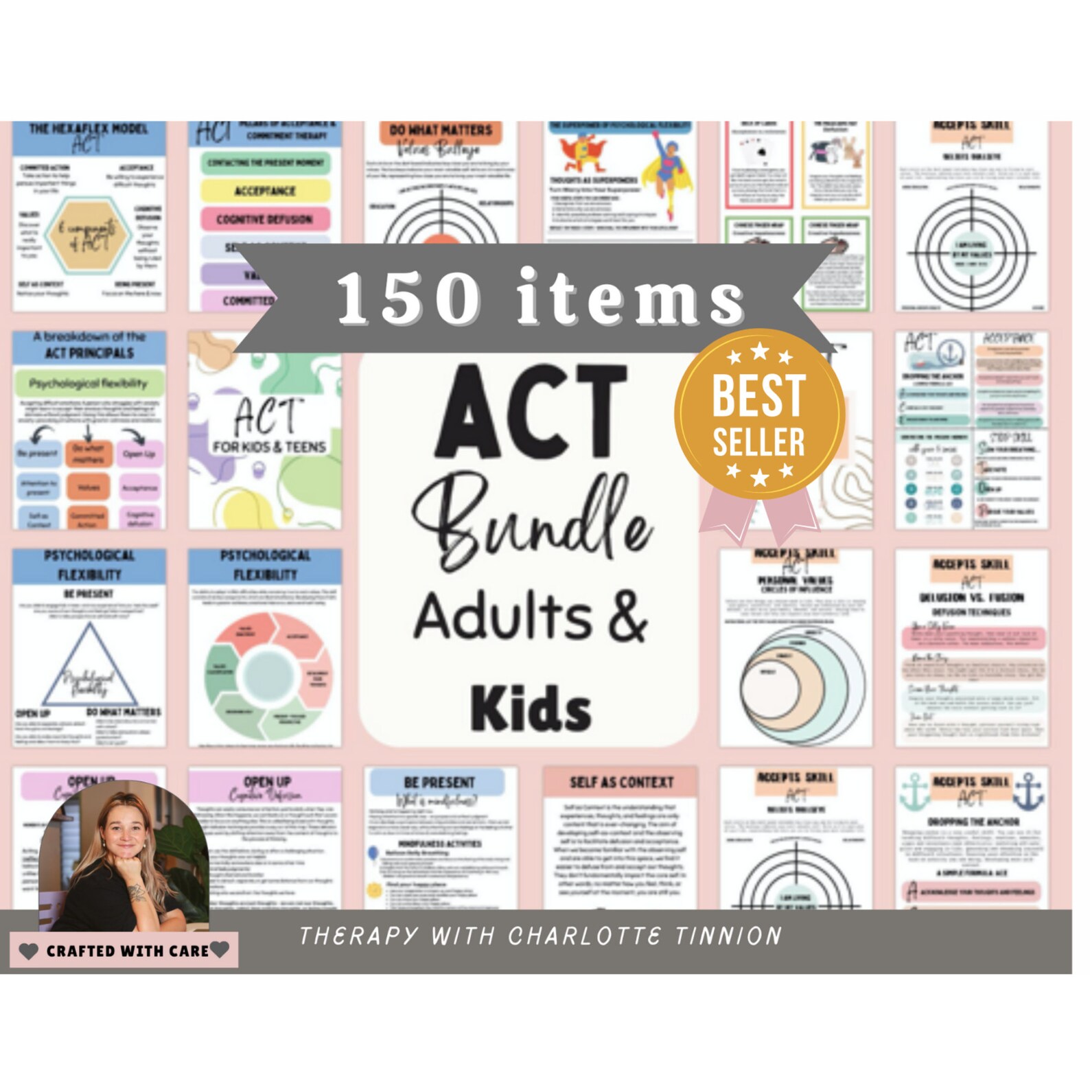 ACT Bundle, Acceptance Therapy, Acceptance and Commitment Therapy, Act ...