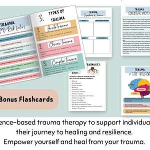 Trauma Therapy Bundle, Trauma Informed Care Internal Family Systems ...