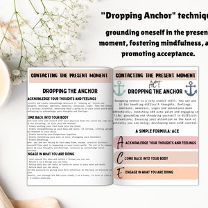 Acceptance Commitment Therapy Worksheets, ACT Worksheets, ACT Metaphors ...