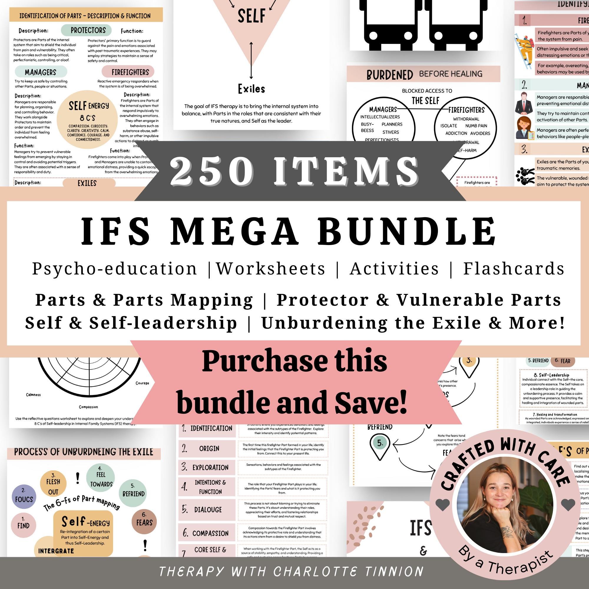 Unburdening the Exile, Internal Family Systems, IFS Worksheets, IFS ...