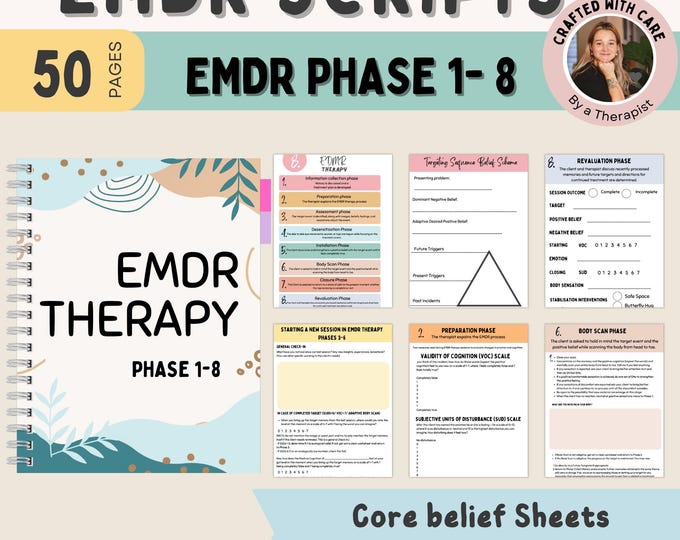 EMDR Script Phase 1-8, Eye Movement Psychotherapy, EMDR Equipment, EMDR ...