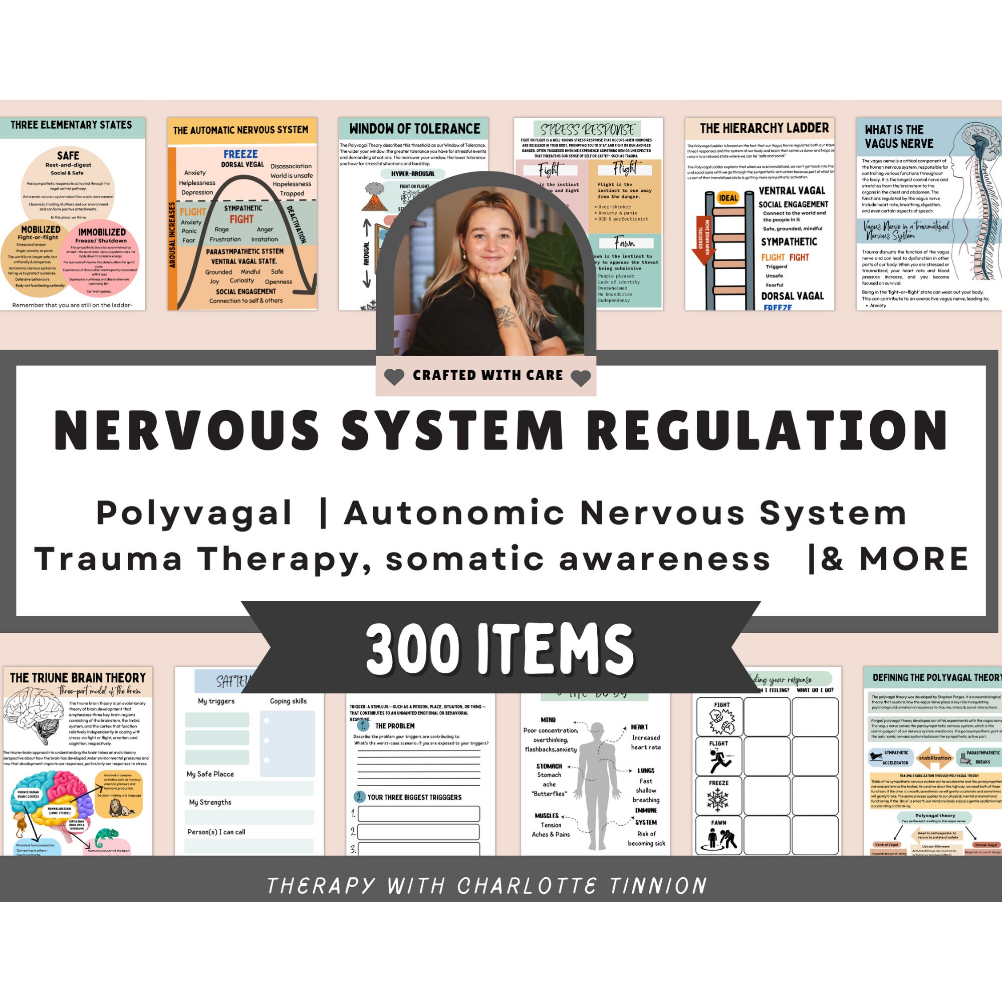 Trauma Therapy Worksheets Bundle, EMDR, PTSD, Safety Plan (800 Items ...