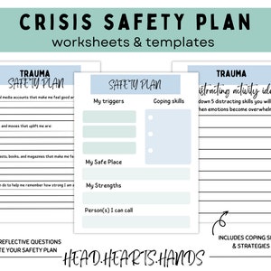 Trauma Workbook, Trauma Worksheets, PTSD Worksheets, Trauma-informed ...