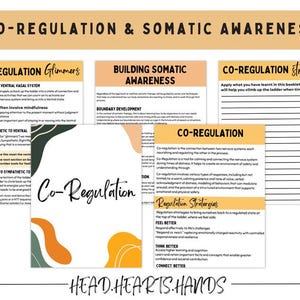 Nervous System Regulation Workbook, Polyvagal Theory , Somatic ...