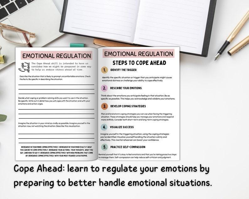 DBT Bundle, DBT Worksheets, DBT Cheat Sheet, Dbt Skills, Dbt Workbook ...