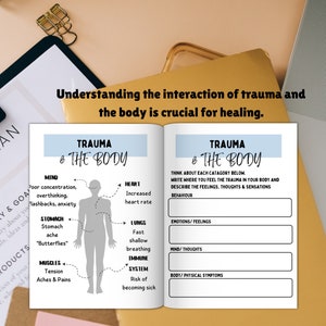 Trauma Therapy Workbook for Adults, Fight Flight Freeze Response ...