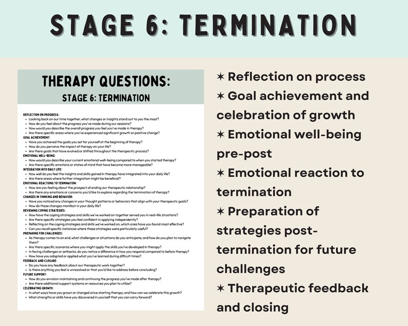 Therapy Questionnaire & Intervention Guide, Therapy Questions ...
