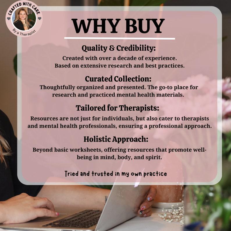 Ultimate Therapy Bundle: Your Comprehensive Toolkit for Healing and Growth, Whole Shop, Therapy ...