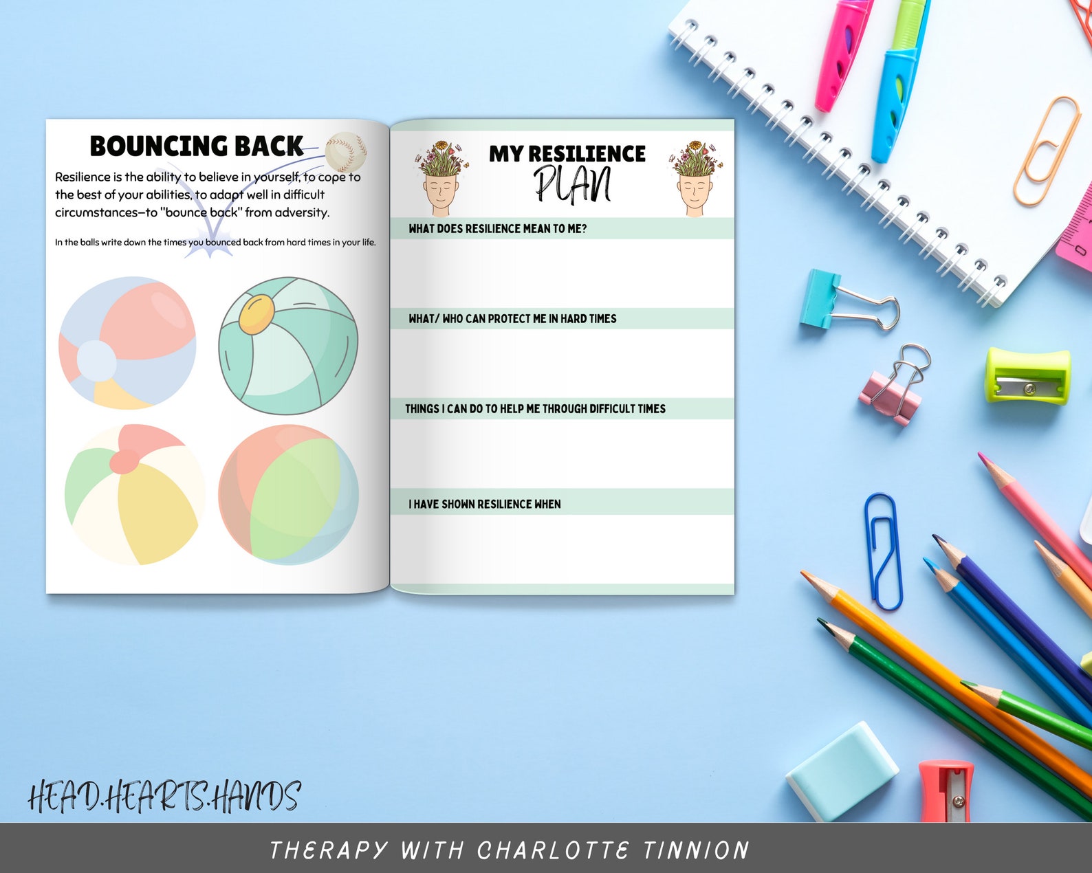 Resilience Worksheets for Kids, Social-emotional Learning, School ...