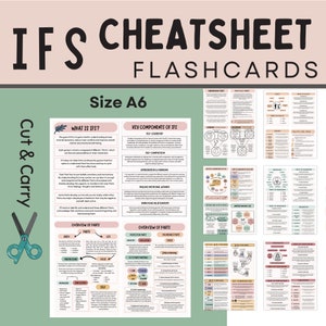 Internal Family Systems, IFS Cheat Sheet Flashcards, IFS Cheat Sheet ...