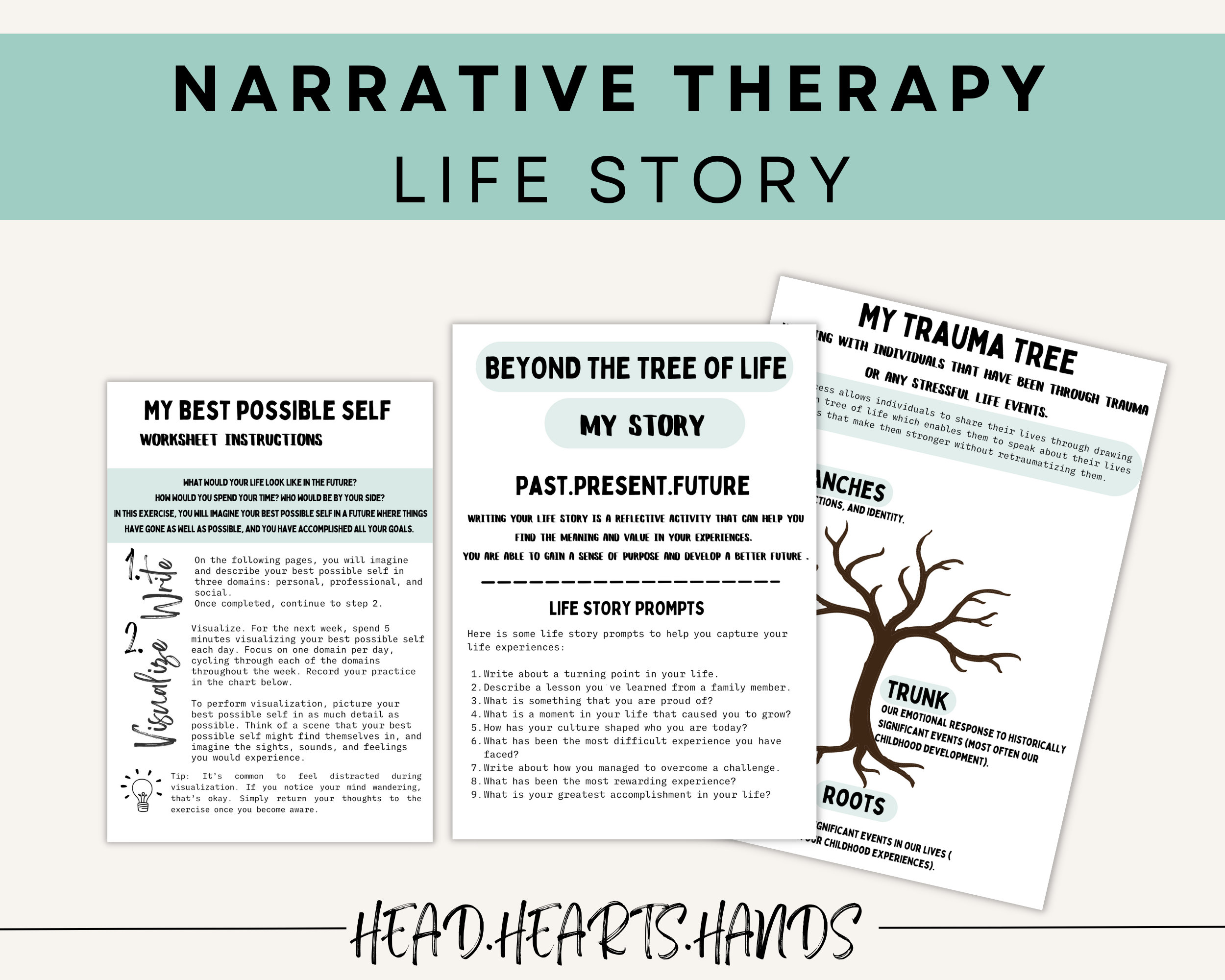 Narrative Therapy Life Story Worksheet , Tree of Life Worksheets ...