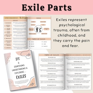 Unburdening the Exile, Internal Family Systems, IFS Worksheets, IFS ...