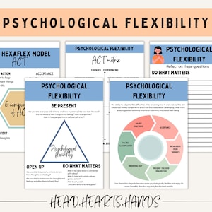 ACT for Teens Worksheets, Acceptance and Commitment Therapy, ACT ...