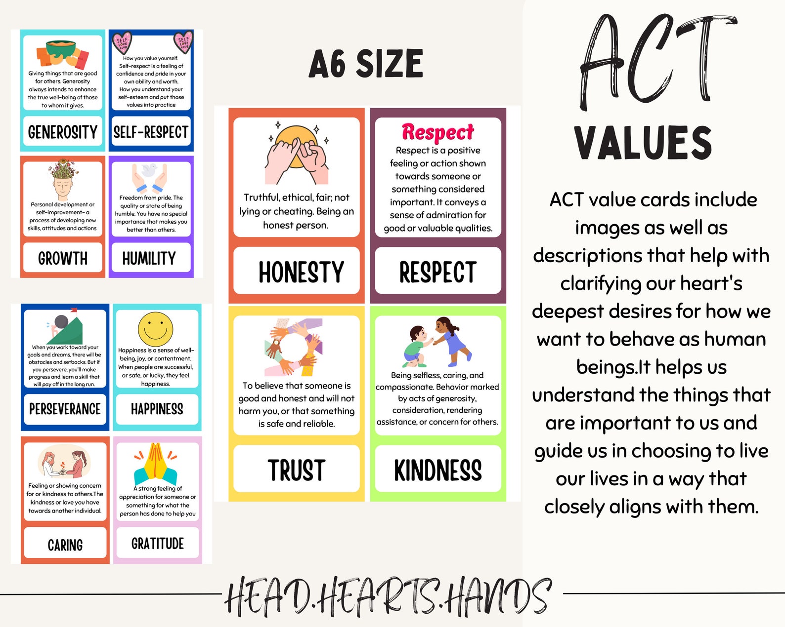 ACT for Teens Worksheets, Acceptance and Commitment Therapy Teens, ACT ...