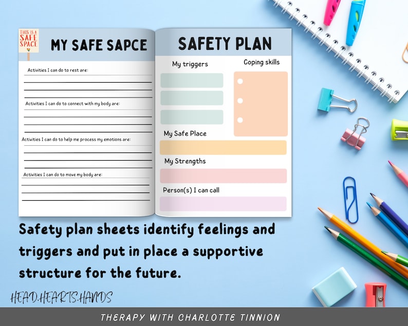 Trauma Worksheets for Children, Kids Trauma Therapy, Trauma Processing ...