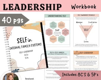 IFS 8 C's of Self Leadership Poster - Etsy