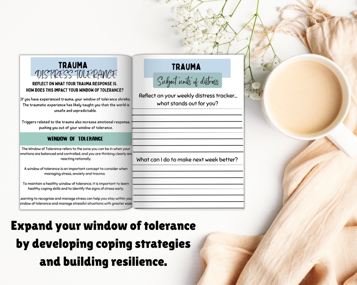 Trauma Therapy Workbook for Adults, Fight Flight Freeze Response ...