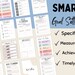 SMART Goal Setting Worksheets, CBT Counseling, Decision Planner (PDF ...