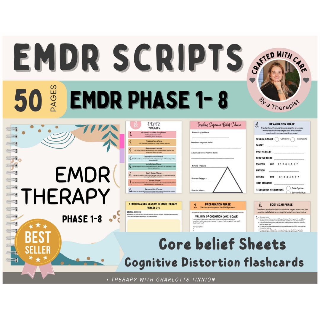 EMDR Script Phase 1-8, Eye Movement Psychotherapy, EMDR Equipment, EMDR ...