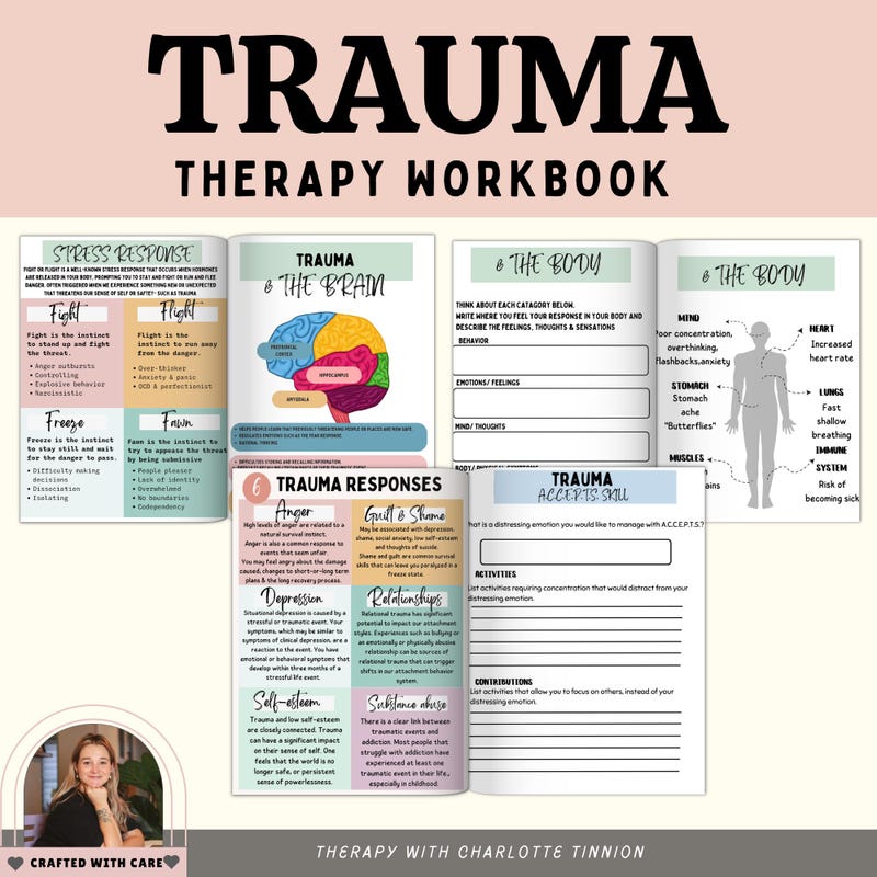 Trauma Workbook - Etsy