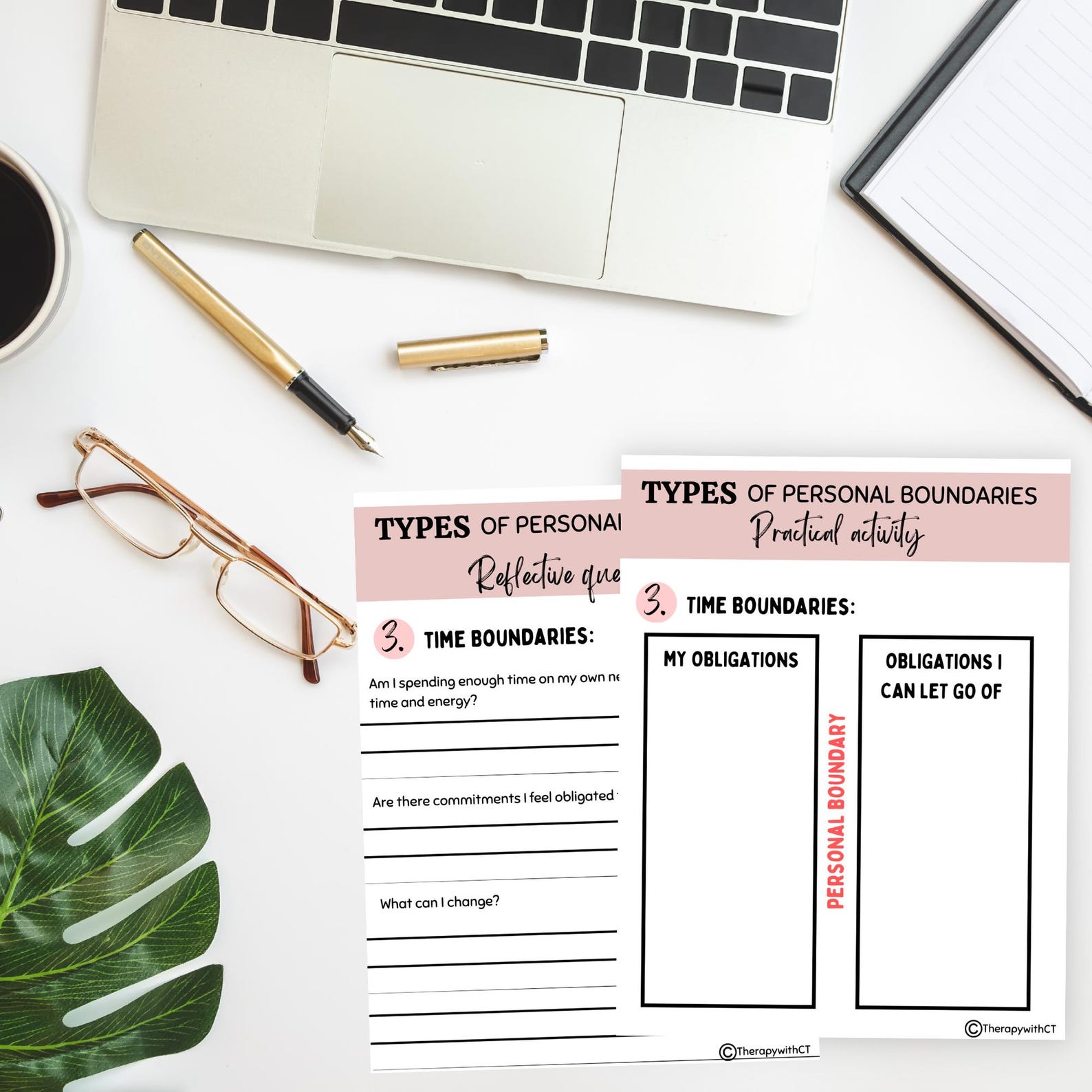 Boundaries Workbook, Personal Boundaries Worksheets, Interpersonal ...