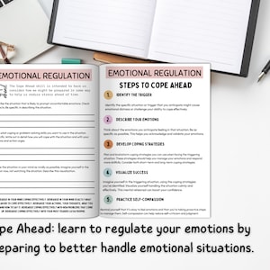 DBT Emotional Regulation Worksheets, DBT Worksheets, DBT Workbook, Dbt ...
