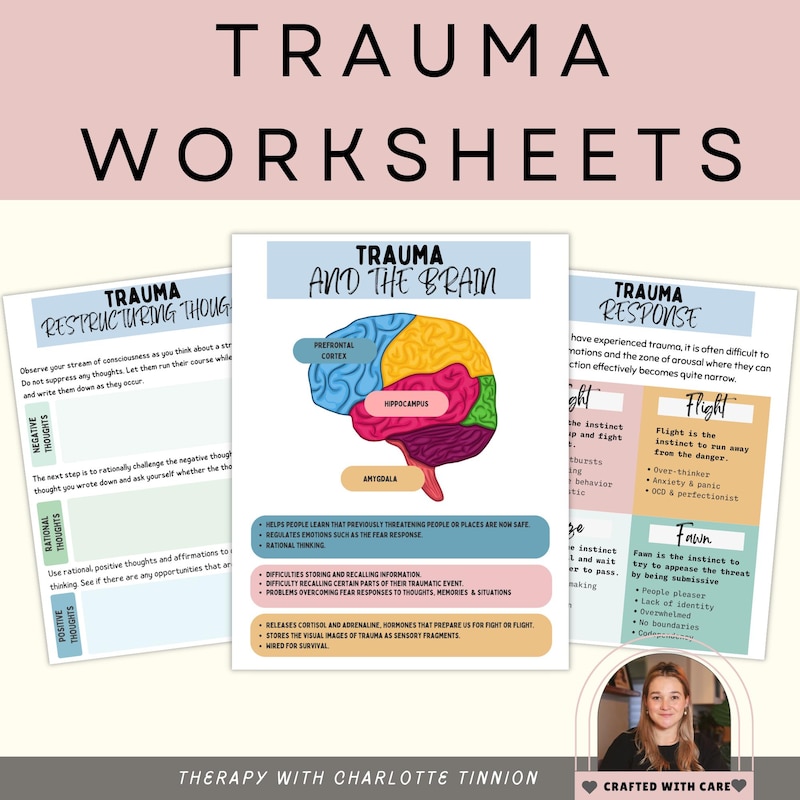 Trauma Workbook - Etsy