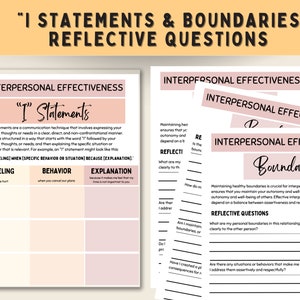 DBT Interpersonal Effectiveness Worksheets,dbt Bundle, DBT Worksheets ...