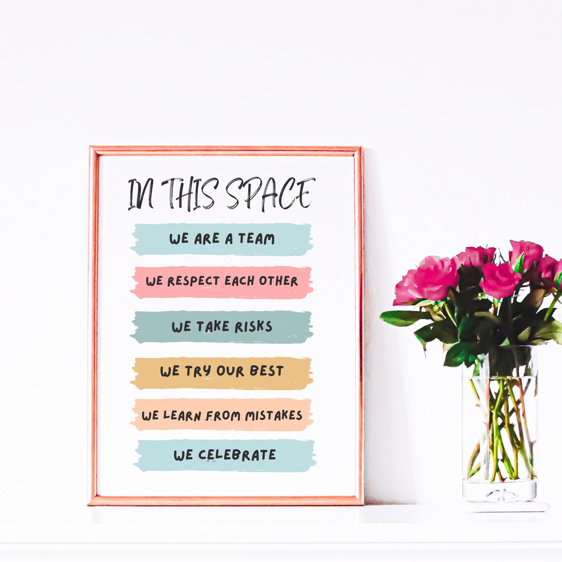 Safe Space Therapy Office Poster, Counseling Office Decor, School ...